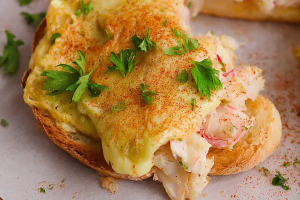 Smoky Crab Bake Toast | Comfort Food